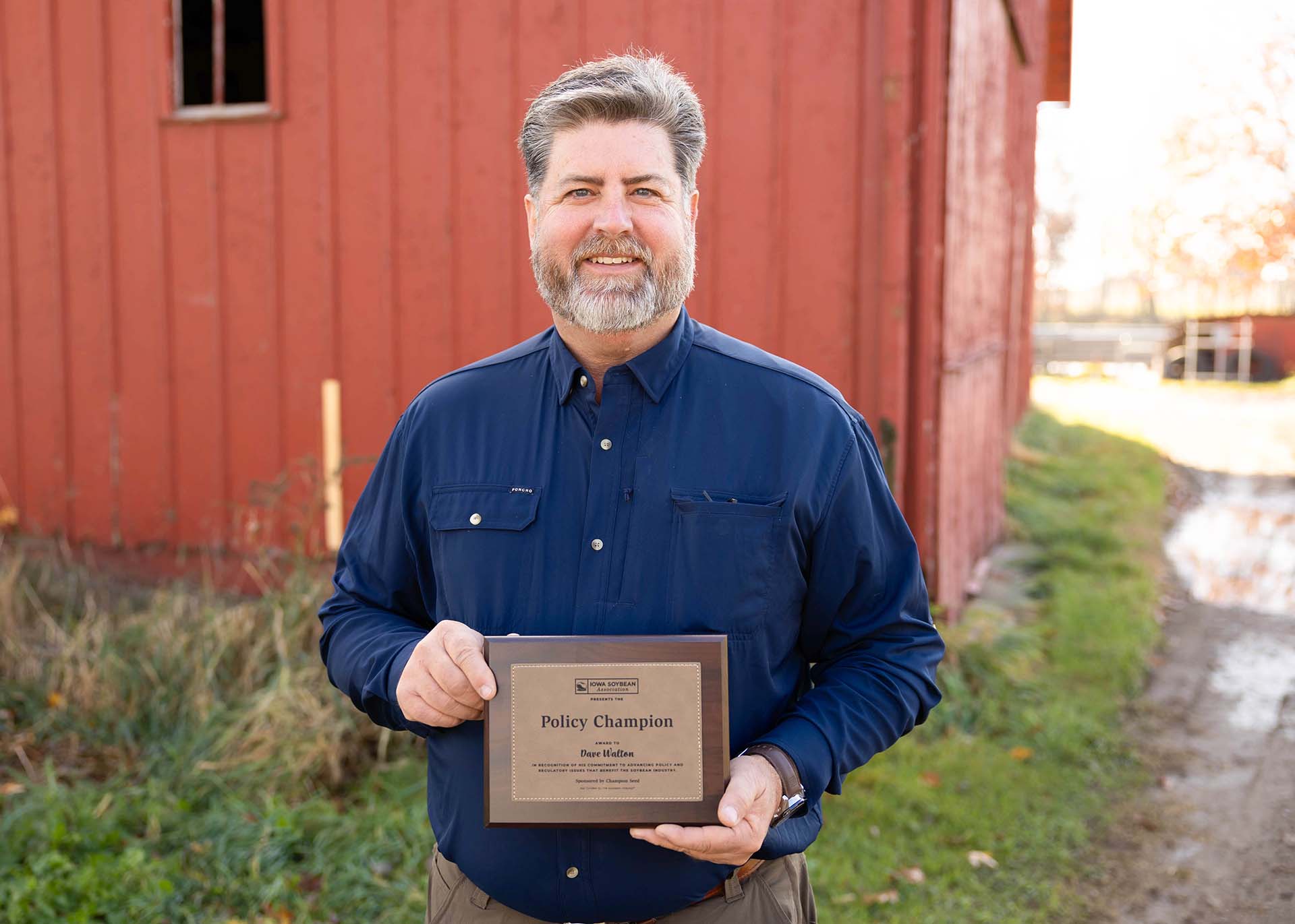 Dave Walton is the 2025 Policy Champion